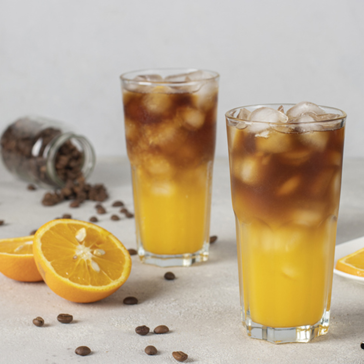 Iced Orange Coffee